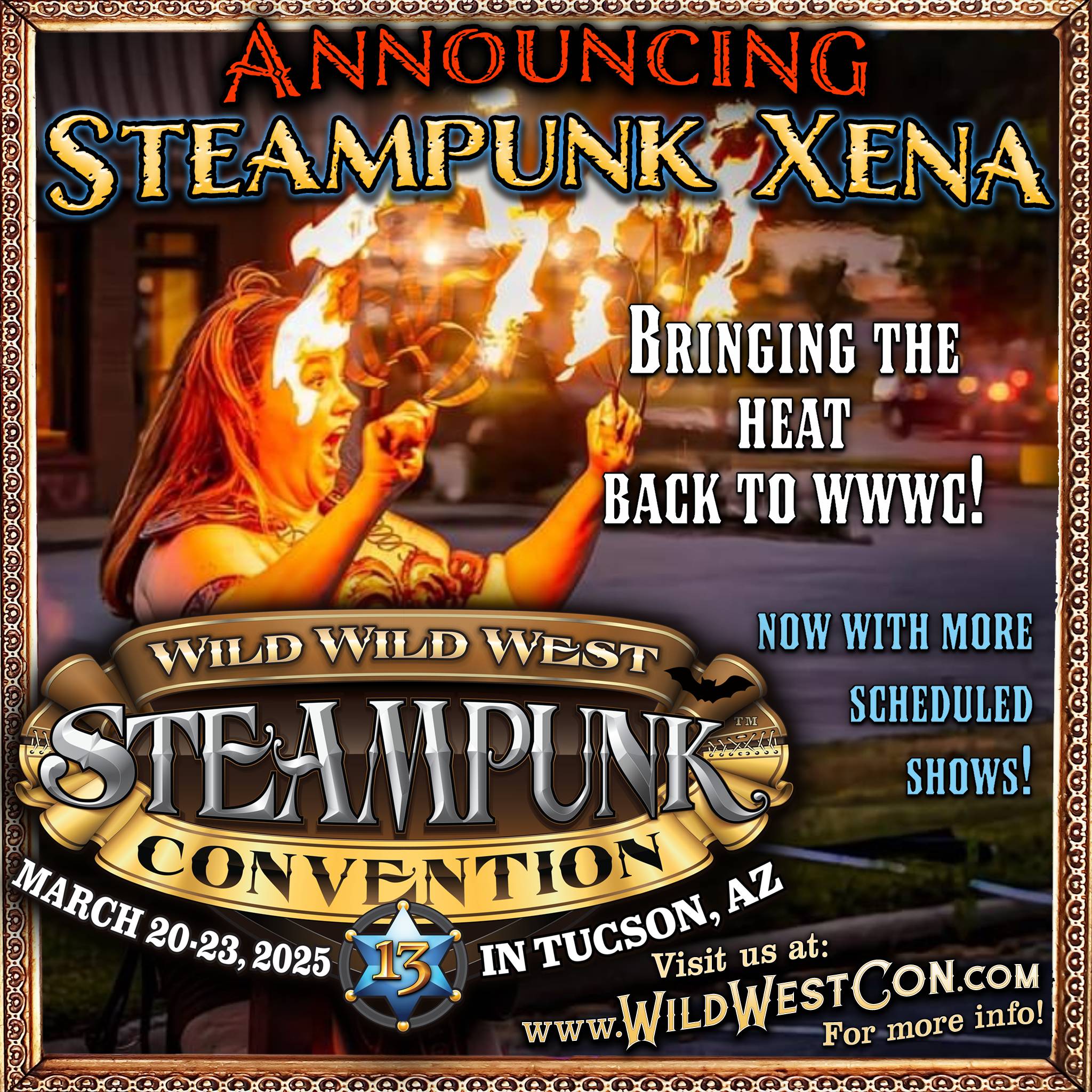 Spirited Guests at WWWC13 - Wild Wild West Steampunk Convention