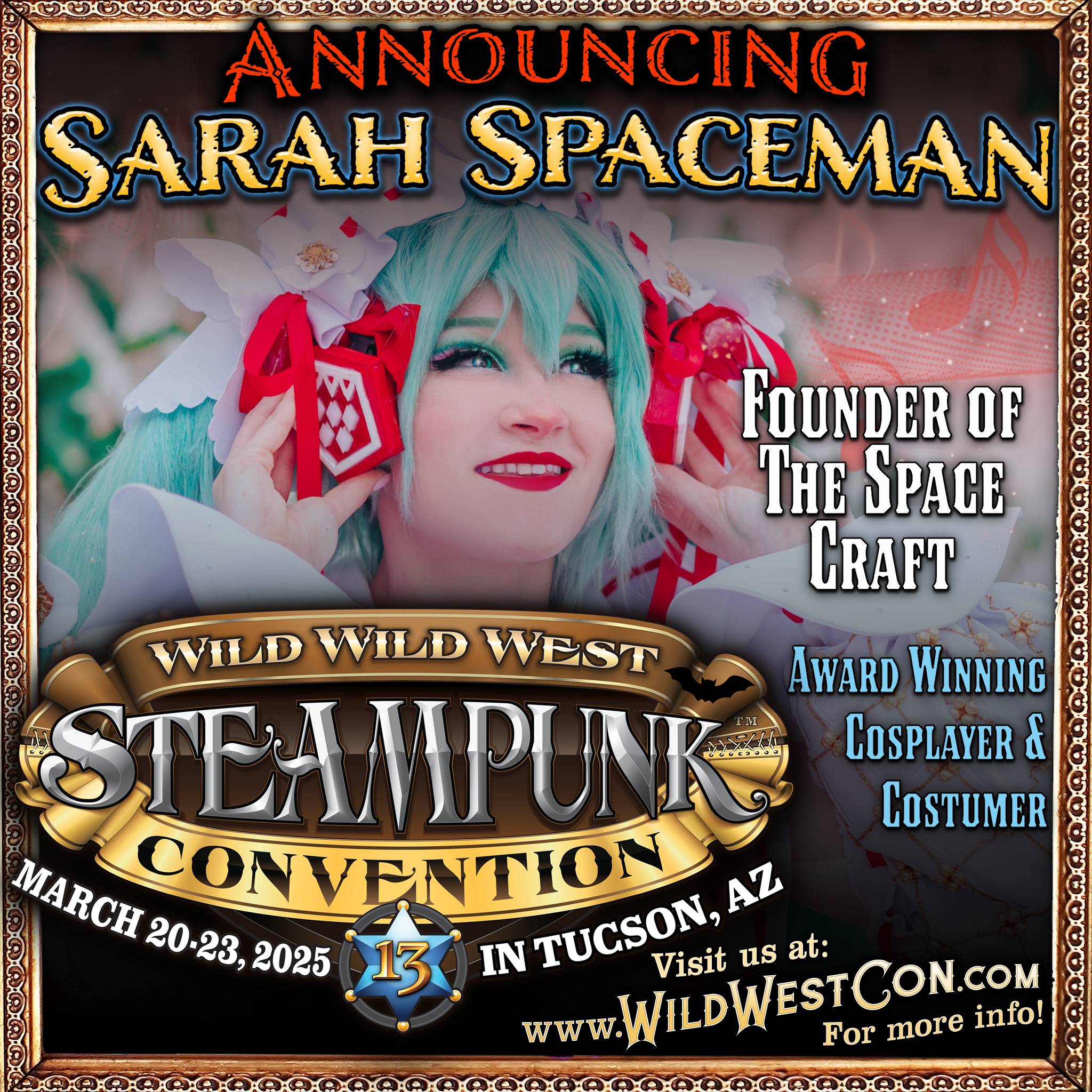 Spirited Guests at WWWC13 - Wild Wild West Steampunk Convention